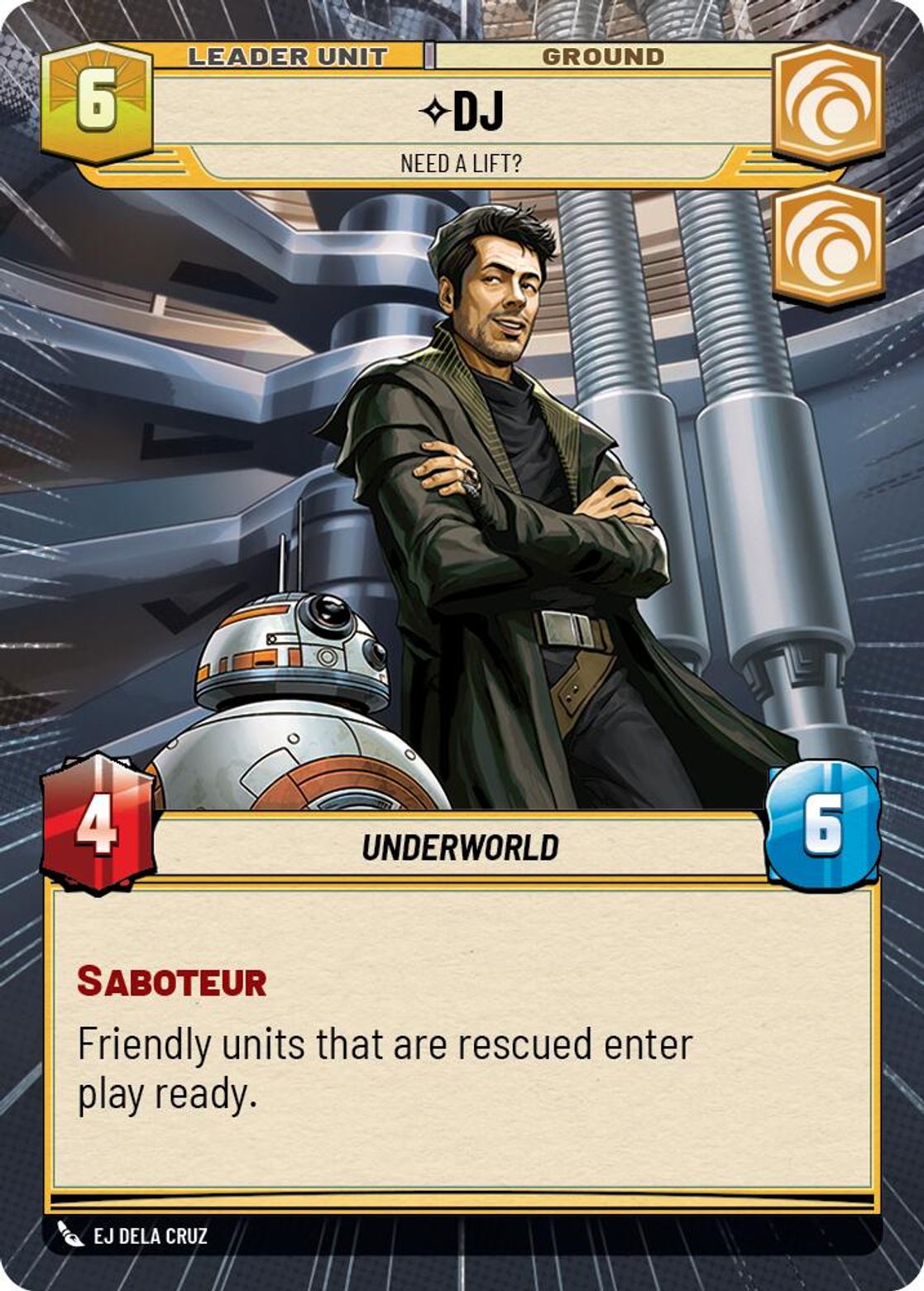 DJ - Need a Lift? - Star Wars Unlimited DB